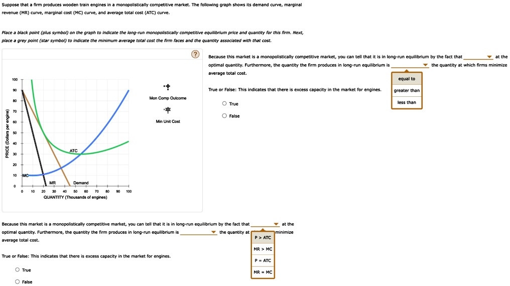 SOLVED: Suppose that a firm produces wooden train engines in a ...
