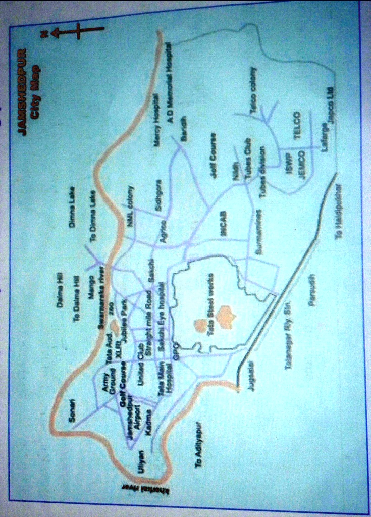 SOLVED: Why does the location of Tata Steel works on the map of ...