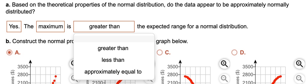 SOLVED: a. Based on the theoretical properties of the normal ... SOLVED: a. Based on the theoretical properties of the normal ...