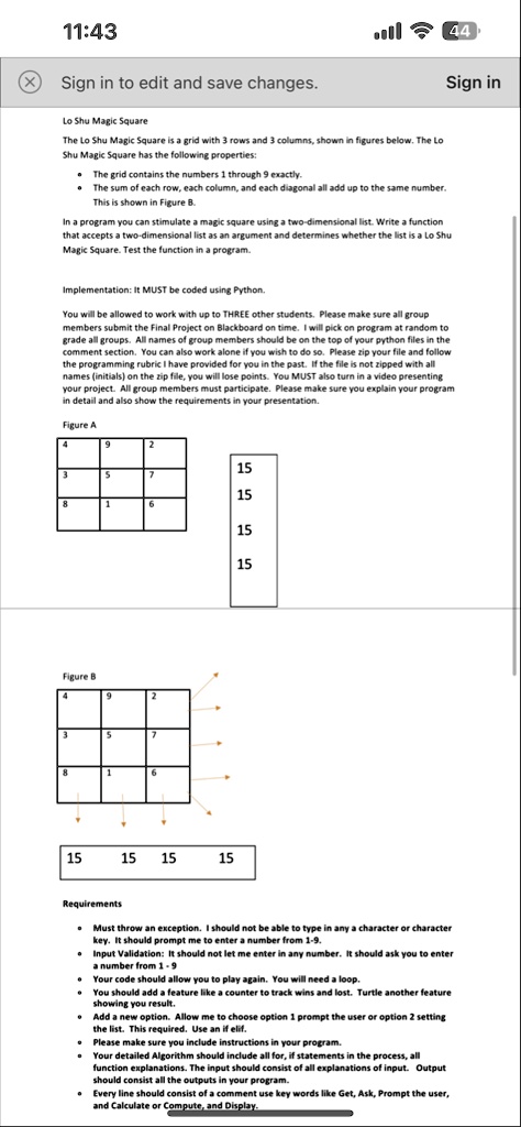 lo shu magic square the lo shu magic square is a grid with 3 rows and 3 ...