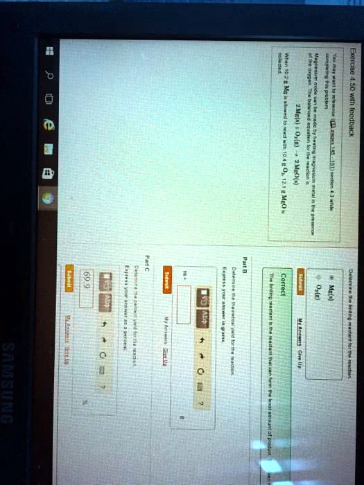 Solved Determine The Limiting Reactant For The Reaction The Limiting 2989