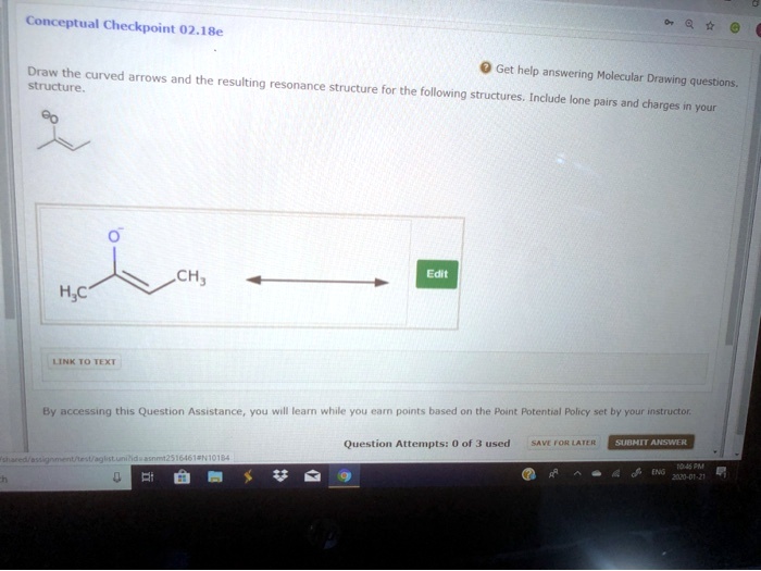 conceptual checkpoint 0218e draw the curved arrows and the get help ...