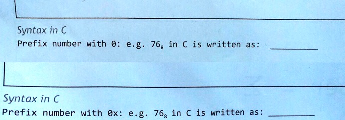 VIDEO solution: Octal numbering system and hexadecimal numbering system Syntax in C: Prefix ...