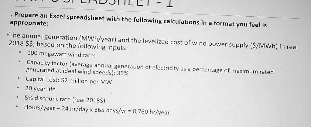 SOLVED: the solution should be done on the excel spreadsheet JTTEET ...