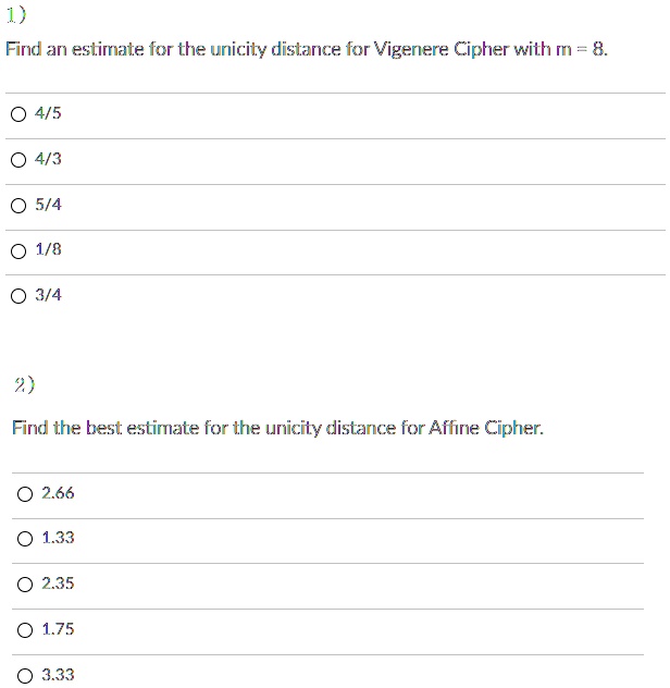 Solved Please Answer The Following Multiple Choice Question 1 Find An Estimate For The 