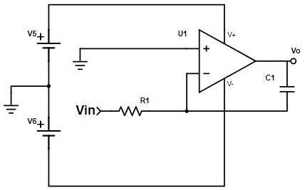 SOLVED: Analyse circuit shown in Figure 6. Find gain(G) and Vo values in terms of node voltages ...