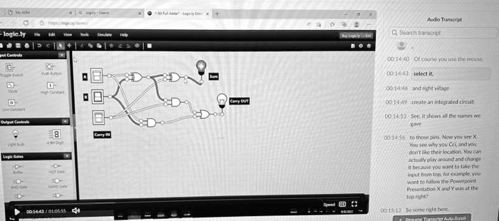 Solved Subject Computer Architecture Implement A 3 Bit 2s Complement Adder Subtractor In