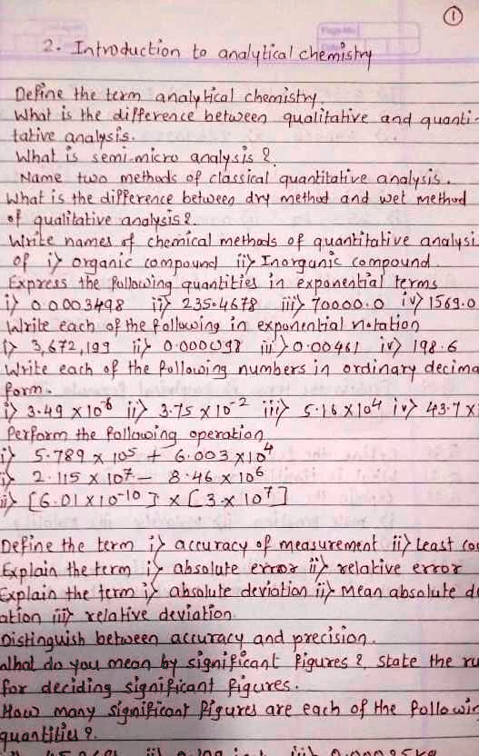 SOLVED: 'a 1 Define the term analytical ChemistryQ.62 What is the ... SOLVED: 'a 1 Define the term analytical ChemistryQ.62 What is the ...