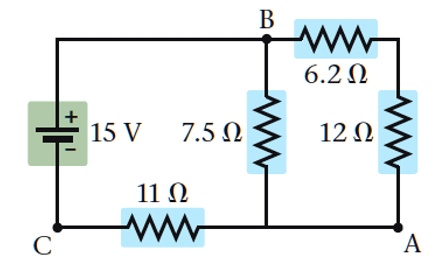 SOLVED: Consider the circuit shown in Figure 1. Find the current through each resistor using (a ...