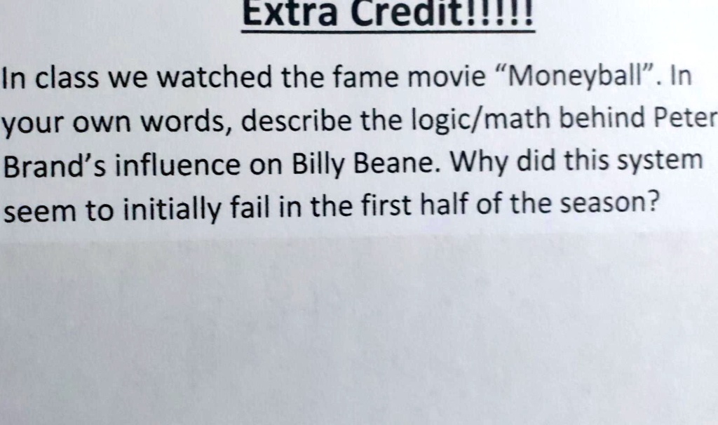 Extra Credit!!!!! In class we watched the fame movie...