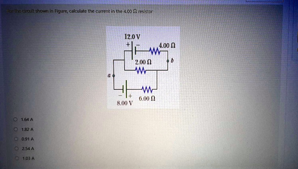 for ime csiguliteshown in figure calculate the current in the 400 ...