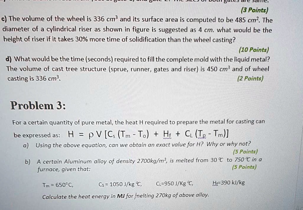SOLVED: Original text: otirgatesaresannie. 3 Points) c)The volume of ...