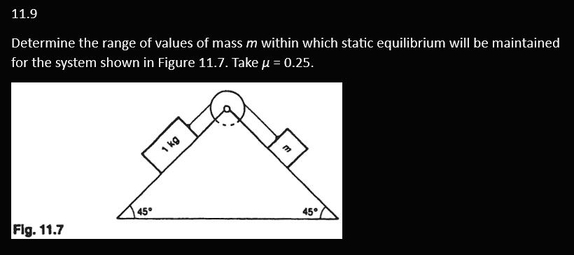 SOLVED: 11.9 Using a semi-graphical method, determine the range of ... SOLVED: 11.9 Using a semi-graphical method, determine the range of ...