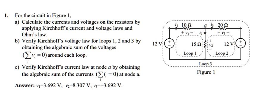 Thank you for answering! As for the circuit in Figure a), calculate the ...