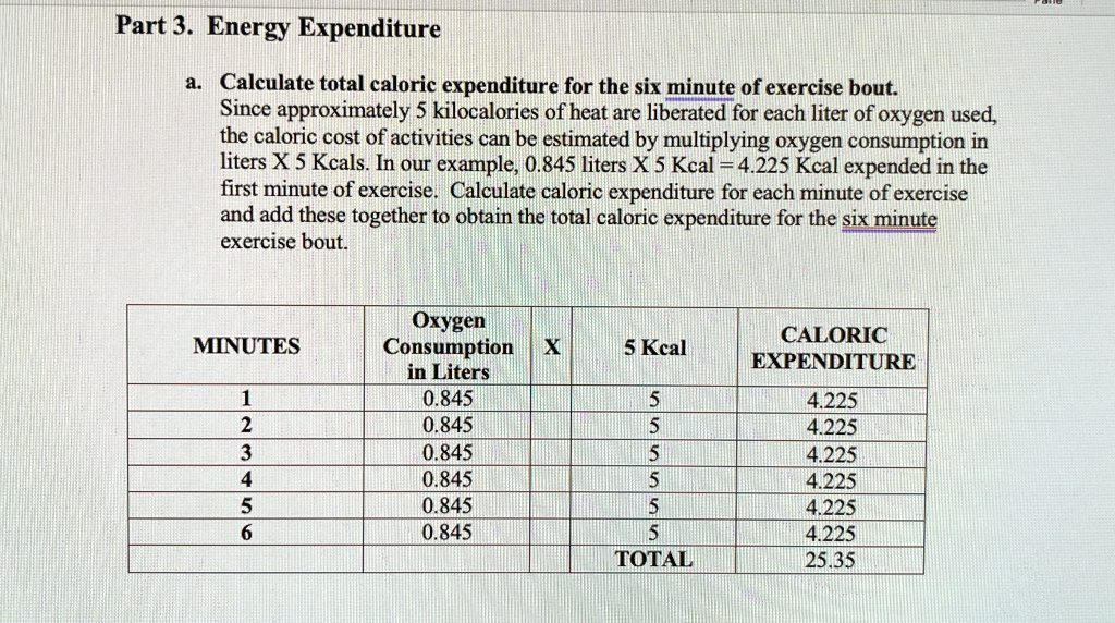 SOLVED: Am I calculating these values correctly? Part 3. Energy ...