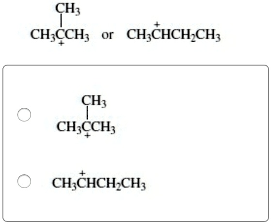 SOLVED: Which is more stable? CH3CCH3 or CH3CHCH2CH3? CH3CCH or CH3CHCH ...