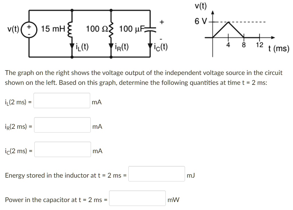 SOLVED: The graph on the right shows the voltage output of the ...
