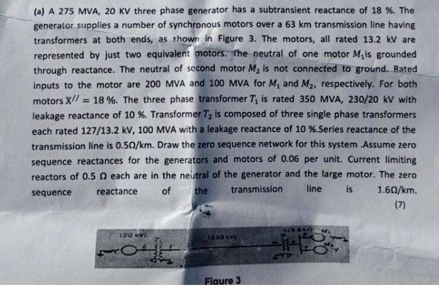 SOLVED: Texts: subject: Power System Analysis Please do it correctly ...