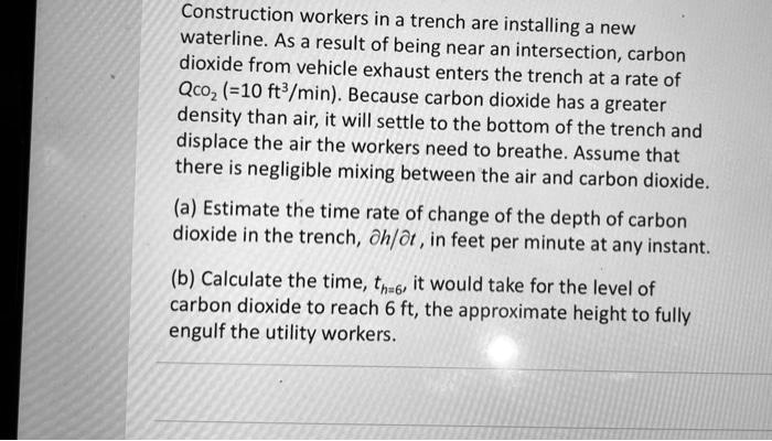 construction workers in a trench are installing a new waterline as a result of being near an ...