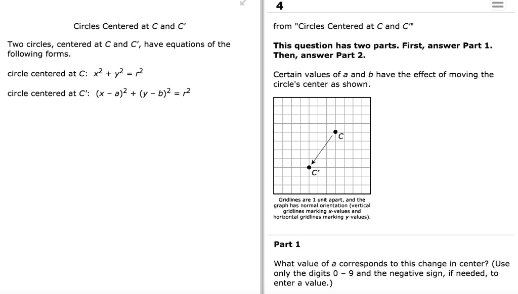 SOLVED: Circles Centered at C and C' from "Circles Centered at C and C ...