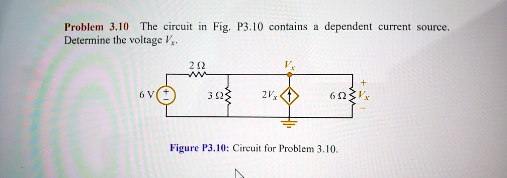 please solve this problem by using only mesh methodthank you problem 310the circuit in fig p310 ...