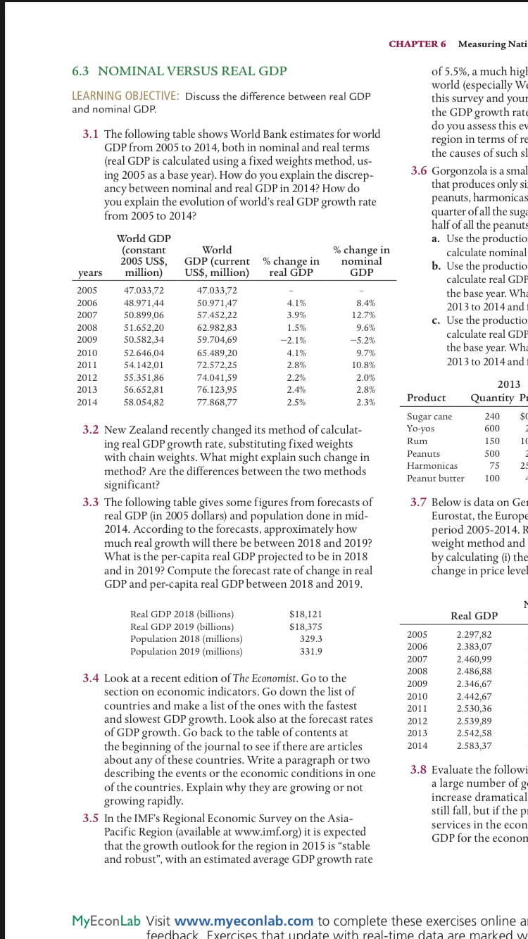 CHAPTER 6 Measuring Nati 6.3 NOMINAL VERSUS REAL GDP LEARNING OBJECTIVE ...