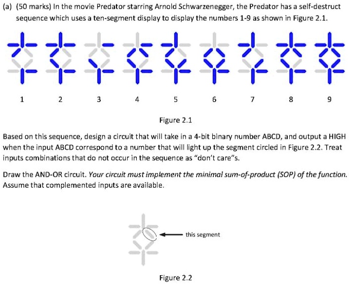 SOLVED: In the movie Predator starring Arnold Schwarzenegger, the ...