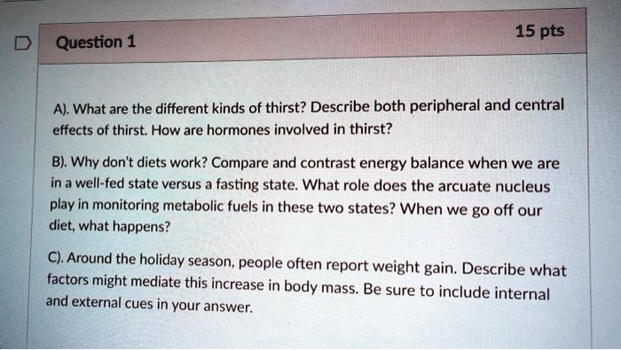 SOLVED: There are three main different questions: A, B, and C. Please ...