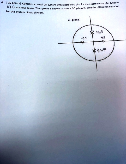 SOLVED: [20 points]. Consider for the 1 domain transfe- lunclion Cus ...