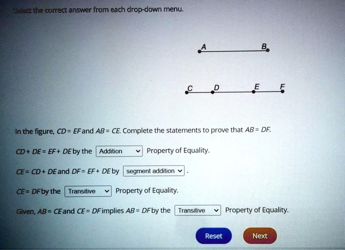 Selerthe Corect Answer From Each Drop Down Menu In The Figure Cd Efand