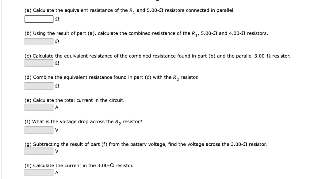 consider the circuit shown in the figure below assume r1 115 r2 365 and ...
