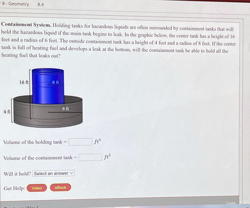 -8-Geometry 8.4 Containment System. Holding tanks for hazardous liquids ...