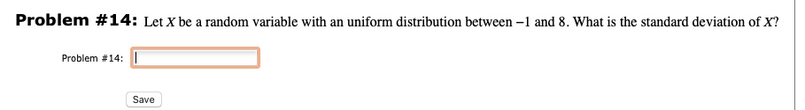 Solved Problem 14 Let Xbe Random Variablc With An Uniform Distribution Bctwccn And What Is