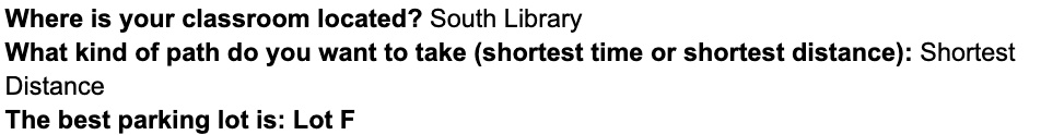 Solved Using C Create A Program That Finds The Shortest Distance Between A Classroom