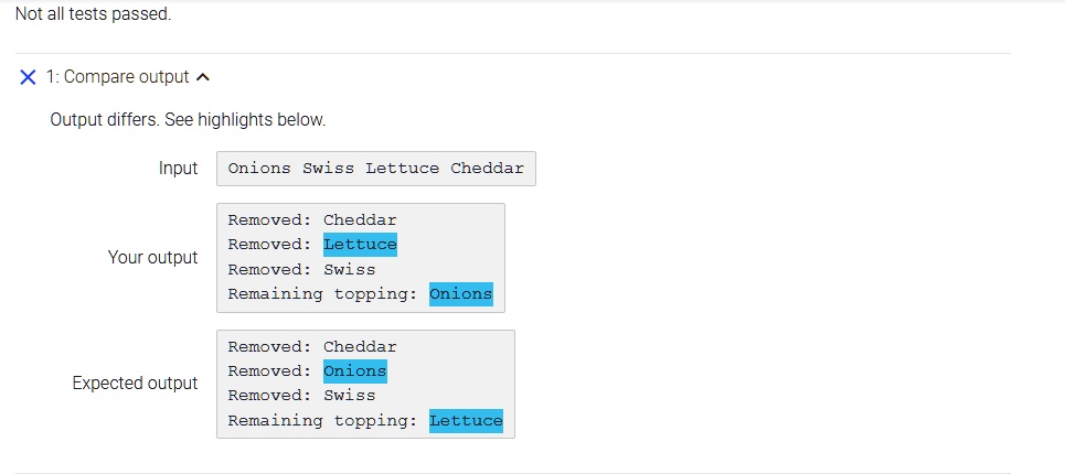 Solved Please Help In Javafour Strings Are Read From Input And Added To The Tail Of String