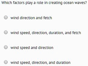 SOLVED: Hi, I need help please. Which factors play a role in creating ...