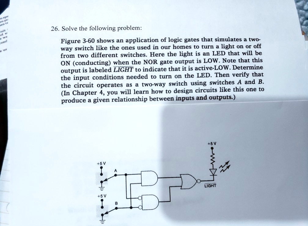 SOLVED: Solve the following problem: Figure 3-60 shows an application ...