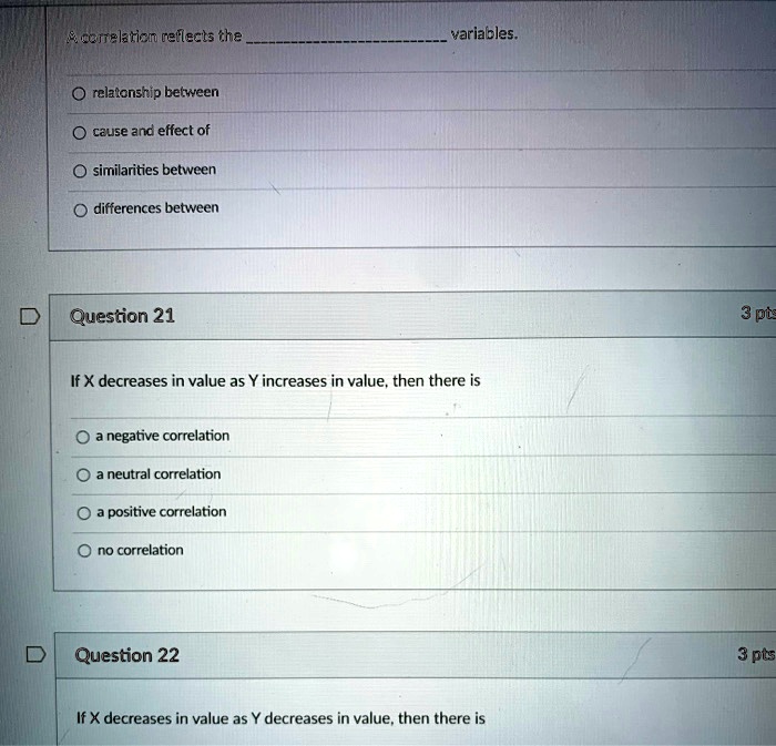SOLVED: rcnel ricn retlects the variables relatonskip between czuse and effect of similarities ...