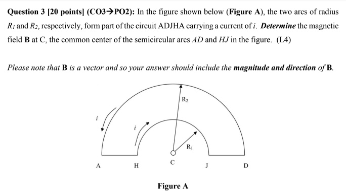 Question 3 [20 points] (CO3?PO2): In the figure shown below (Figure A ...