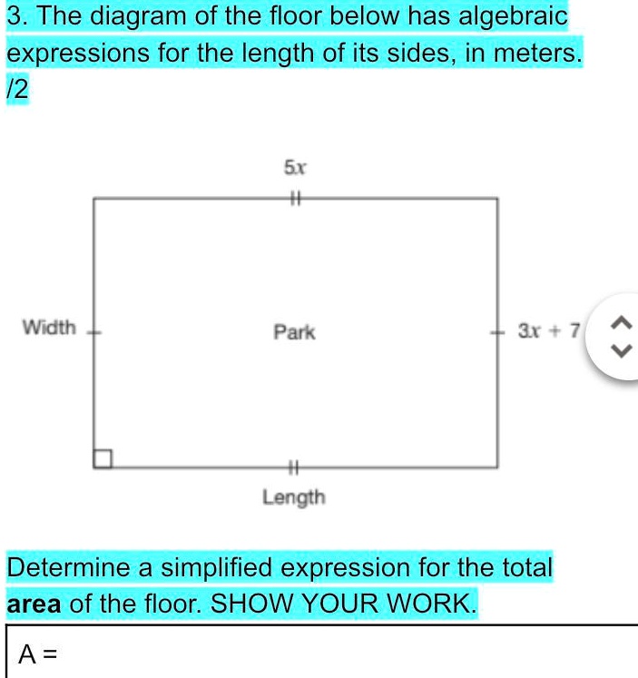SOLVED: 'Show your work!! *grade 9 math work* 3. The diagram of the ... SOLVED: 'Show your work!! *grade 9 math work* 3. The diagram of the ...