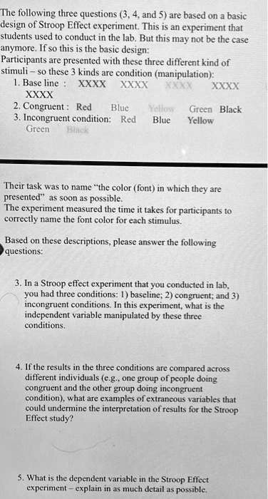 SOLVED: The following three questions 3, 4, and 5 are based on a basic ...