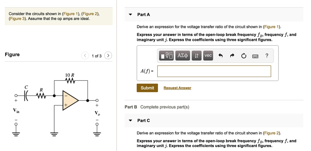 SOLVED: Consider the circuits shown in (Figure 1, Figure 2, Figure 3 ... SOLVED: Consider the circuits shown in (Figure 1, Figure 2, Figure 3 ...