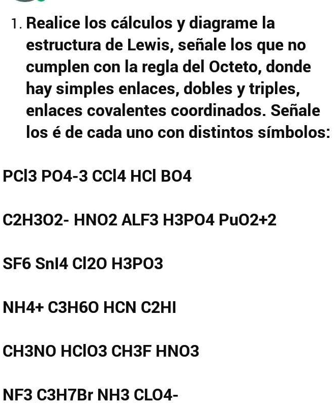 SOLVED: me ayudan por favor con esto es para mañana 1. Realice los ...