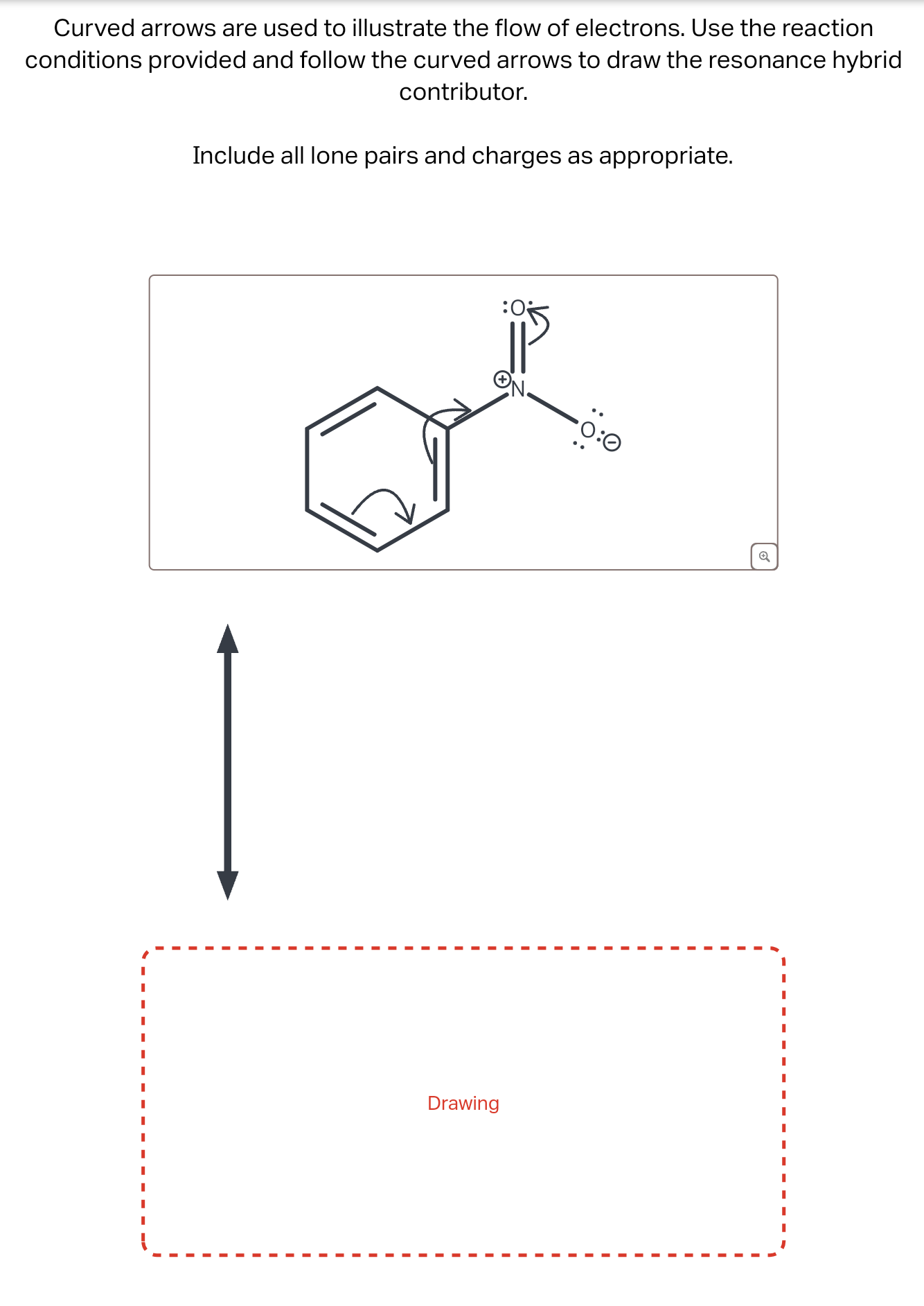 Curved arrows are used to illustrate the flow of electrons. Use the reaction conditions provided ...