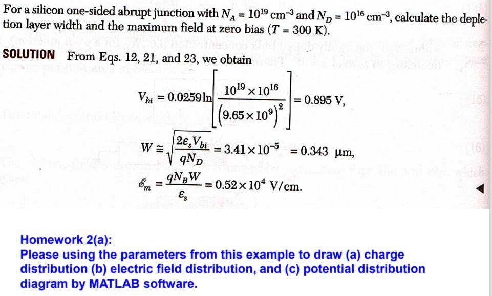 homework 2a please using the parameters from this example to draw a ...