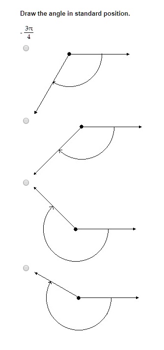 SOLVED:Draw the angle in standard position. 3