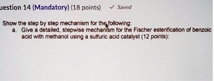 SOLVED: uestion 14 (Mandatory) (18 points) Saved Show the step by step ... SOLVED: uestion 14 (Mandatory) (18 points) Saved Show the step by step ...