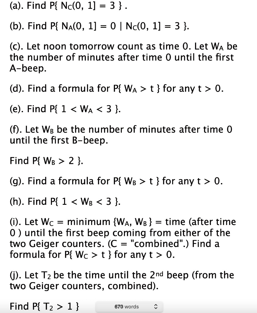 SOLVED: There are two Geiger counters in a physics lab. Geiger counter ...