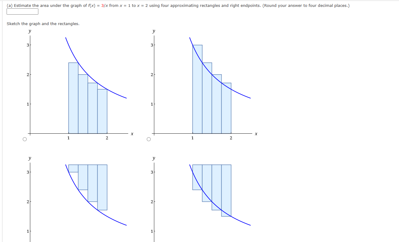 SOLVED: Sketch the graph and the rectangles.
