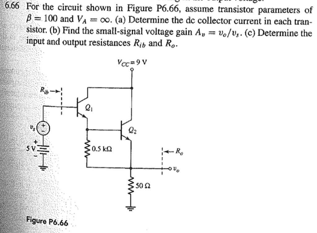 Please help with this problem, good solutions are appreciated. 6.66 For the circuit shown in ...